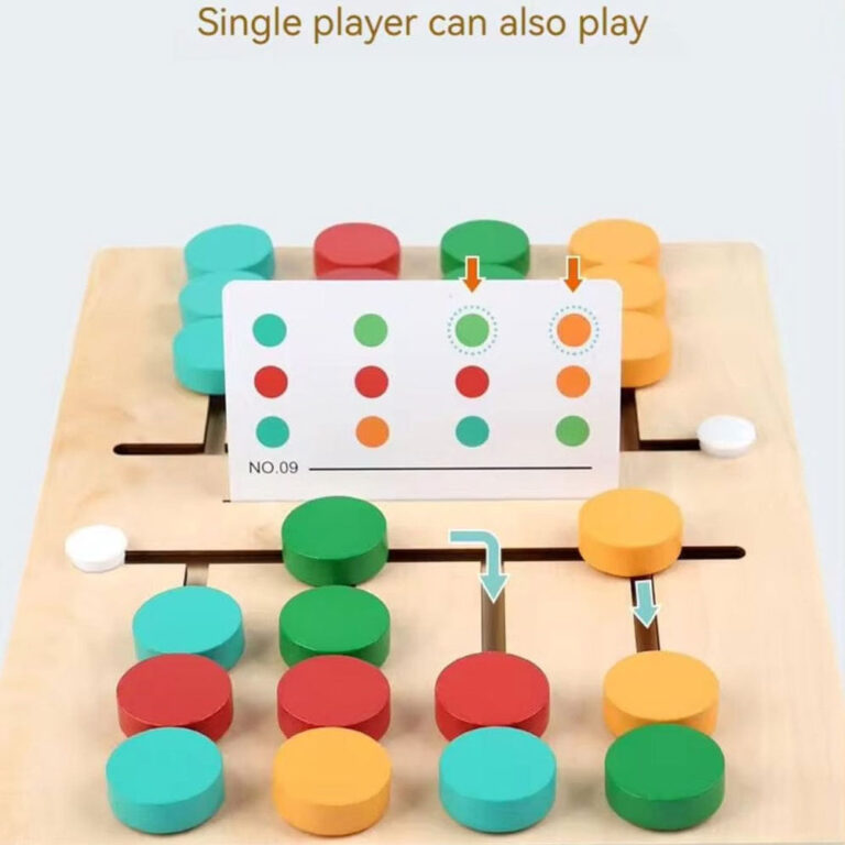 Wooden Color Sorting Toy for Kids - The Toys India