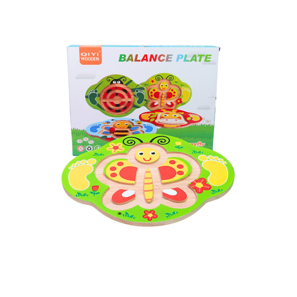 Wooden Balance Plate for Kids - The Toys India