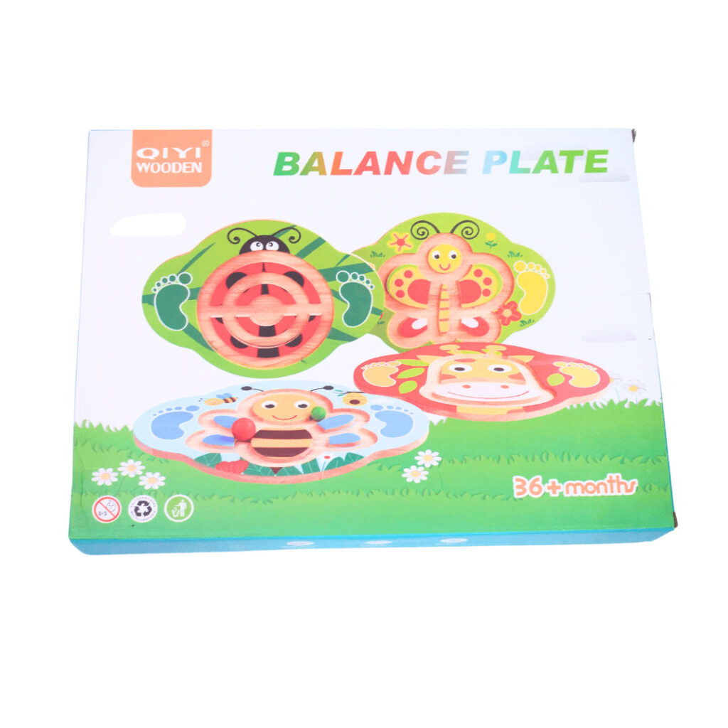 Wooden Balance Plate for Kids - The Toys India